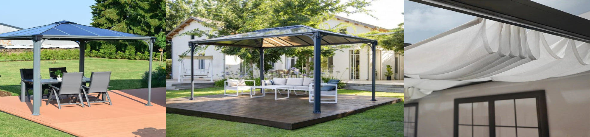 Pergola | Köp pergolas med tak online | Villahome.se